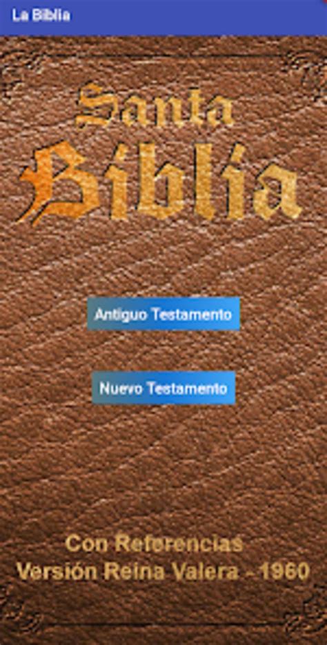 La Santa Biblia Rv1960 For Android Download