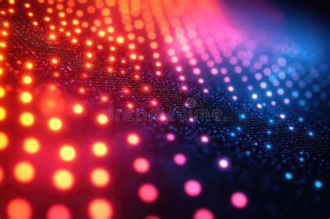 A Close Up View Of A Computer Screen Showing Many Small Dots Suitable