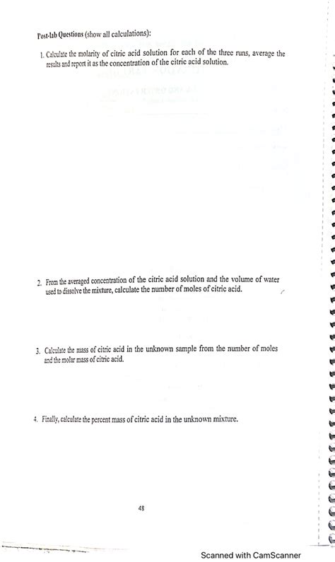 Chem Exp Lab Report CHEM Studocu