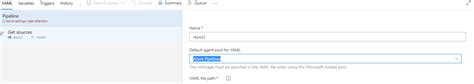 Yaml Azure Build Pipeline Not Falling Into Correct Queue Stack Overflow