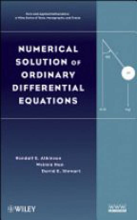 Numerical Solution Of Ordinary Differential Equations 9780470042946