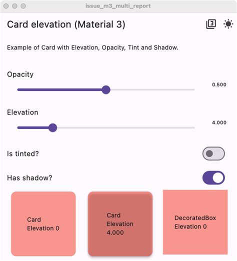 Card Color Parameter Not Respected While Using Material 3 · Issue 122177 · Flutterflutter · Github