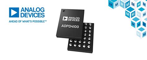 Mouser Now Stocking Analog Devices Adpd4100 And Adpd4101 Multimodal Sensor Front Ends For