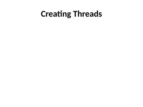 multi threading in java power point presenetation ppt