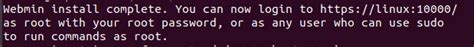 Install And Configure Webmin On Your Ubuntu System Vitux
