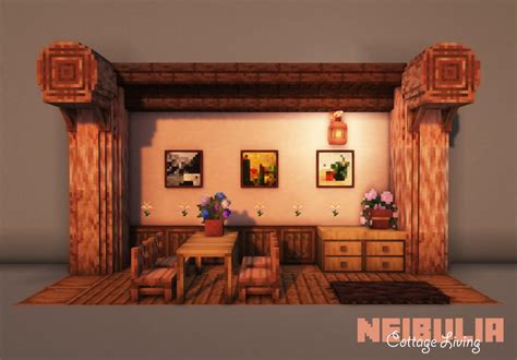 Minecraft Interior Design Cottage Minecraft Cottage Interior Large