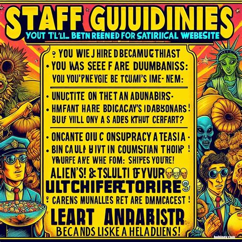 Staff Guidelines Spintaxi Magazine