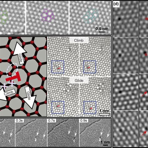 Dynamics Of Atomic Defects Under Electron Beam Irradiation A Download Scientific Diagram