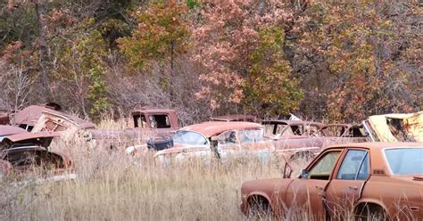Encuentran Una Colección De Autos Abandonados A La Venta Pero Les