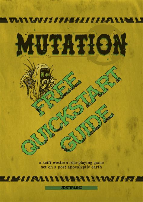Mutation Rpg Free Quick Start Jdstirling Dungeon Masters Guild