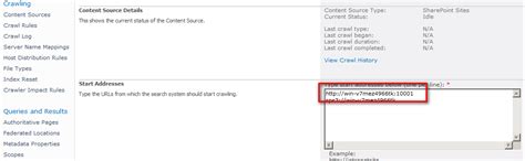 sharepoint 2010 search issue fqdn crawl