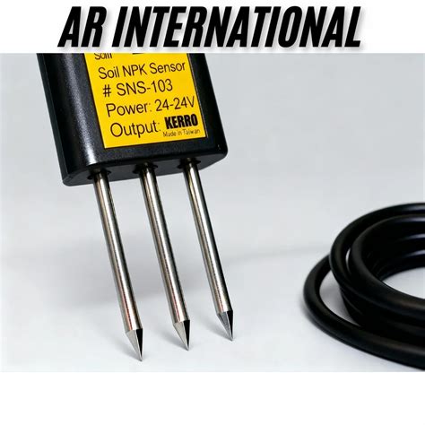 Sns 103 Soil Npk Sensor With Rs485 Output Real Time Nitrogen Phosphorus