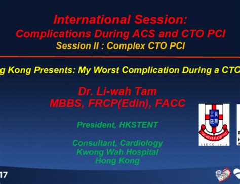 Hong Kong Presents My Worst Complication During A Cto Pci