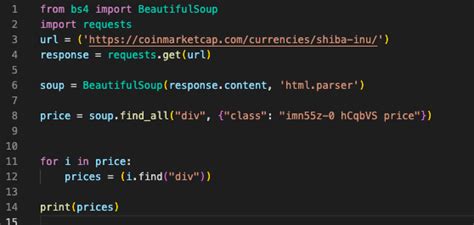 Python Trying To Get The String Inside Of Tags Using Bs4 Python3