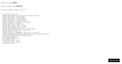 Scanner Js Forked Codesandbox Scanner Js Forked Codesandbox