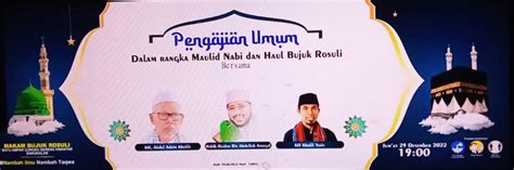 Pengajian Umum Haul Fujuk Rosuli Batu Ampar Gunung Sereng Suara Semesta