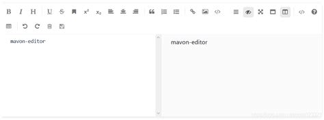 mavoneditor的使用 csdn博客