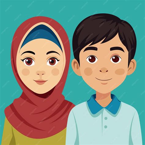 A Boy And A Girl Are Posing For A Picture With The Words Quot He Is A