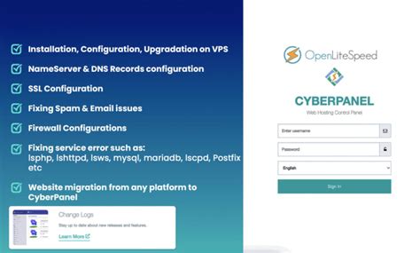 install configure and fix cyberpanel by tanvirrumman fiverr