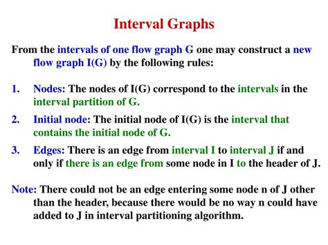 ppt interval partitioning of a flow graph powerpoint presentation