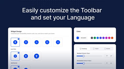 Accessibility Widget By Onetap Easy One Click Accessibility Toolbar
