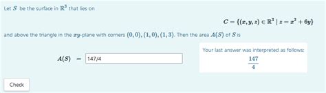 Solved Let S Be The Surface In R That Lies On Chegg