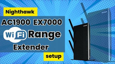 Nighthawk Ac Ex Wifi Range Extender Setup YouTube