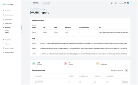 Dmarc Monitoring And Reporting Tool Mailercheck