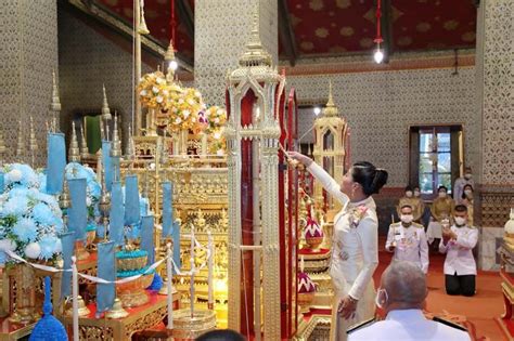 ในพระราชสำนัก ในหลวง พระราชินีทรงบำเพ็ญพระราชกุศลฉลองพระชนมายุ 3 รอบเจ้าฟ้าสิริวัณณวรี