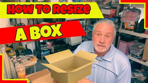 How To Resize A Box With Just Two Items Save Money Resizing Boxes On