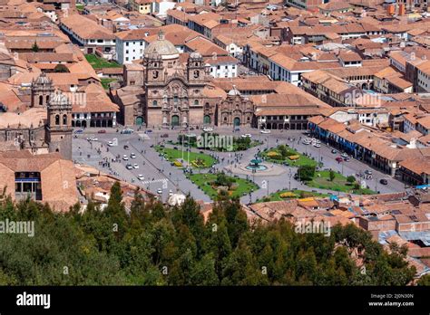 Cityscape Of Cusco With Its Historical Buildings And Churches Peru