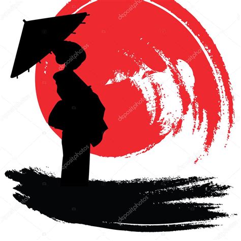 Geisha — Stock Vector © Emirsimsek 3786283