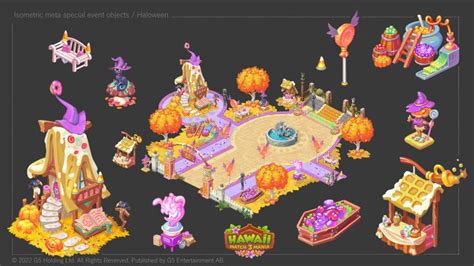 Artstation Isometric Event Objects Concept Game Art Isometric Sci