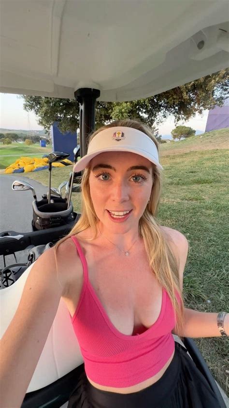 Golfer Grace Charis In Her Tiny Pink Crop Top Gives ‘Barbie’ Vibes