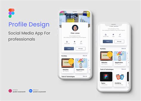 Profile Design On Behance