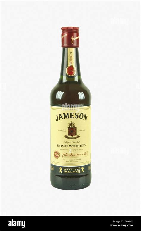 Jameson whiskey bottle aged 12 years Stock Photo - Alamy
