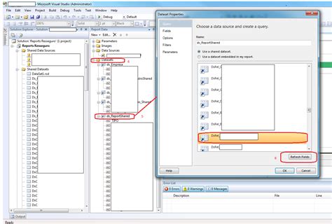 Reporting Services Ssrs Dataset Field Refresh Not Updating For Tablix Stack Overflow