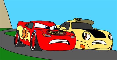 Lightning Mcqueen Vs Wheely O Wheels By Codygamerfan On Deviantart