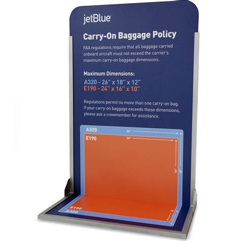 Bag Sizer Custom Made Airport Luggage Signs Visiontron