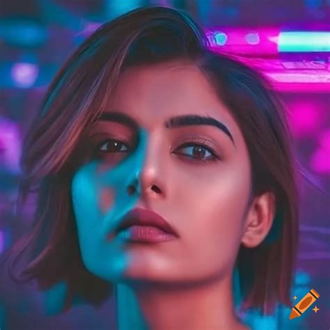 Closeup Portrait Of A Stunning Indian Supermodel On Craiyon