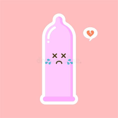 Cute And Kawaii Condom Shaped Funny Emoticons Latex Contraception