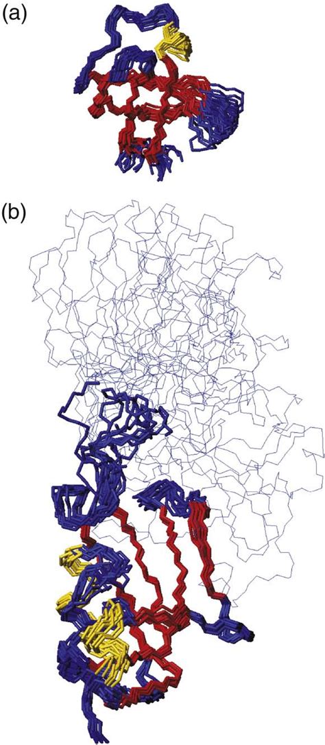 Figure 1 From Nmr Solution Structure Of Slyd From Escherichia Coli Spatial Separation Of Prolyl