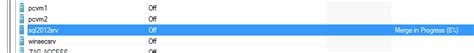 hyper v cannot delete checkpoint when delete option not available