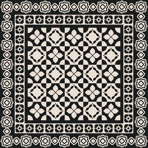 Premium Vector Ethnic Batik Kawung Textile Pattern 065