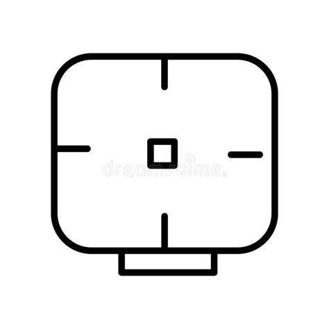 Alarm Clock Icon Vector Isolated On White Background Alarm Clock Sign Line And Outline