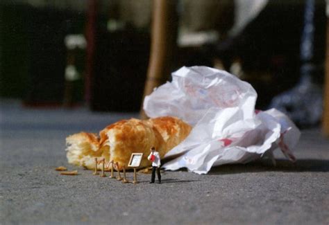 Artist Slinkachus Miniature People Big Ideas Writ Small The Globe And Mail