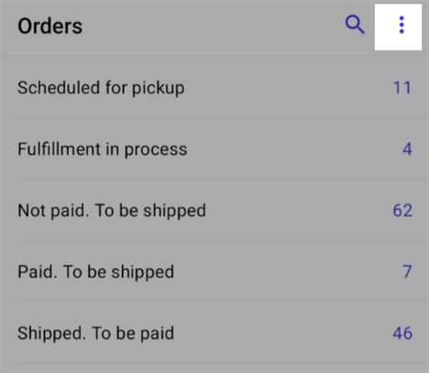 searching and filtering orders ecwid help center