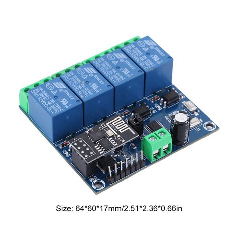 1 2 4 Way Wifi Relay Module Esp8266 Wifi Network Relay Switch Module