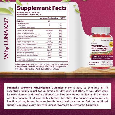 Gomitas De Vitamina D3 Y Gomitas Multivitamínicas 100 Para Mujer Sin Omg Sin Gluten Sin