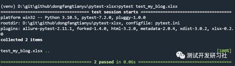 pytest xlsx把excel作为测试文件的pytest插件 知乎